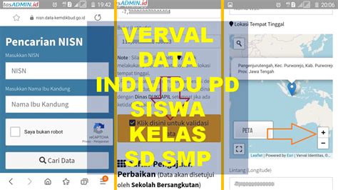Cara Mudah Verval Individu Pd Siswa Kelas 6 9 12 Pakai Hp