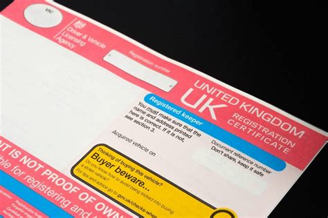 What Should I Do If Ive Lost My V5c Free Car Check