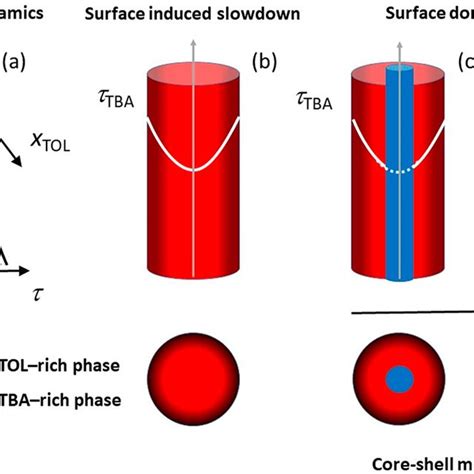 Schematic Illustrations Of A Variation Of Relaxation Times Download Scientific Diagram