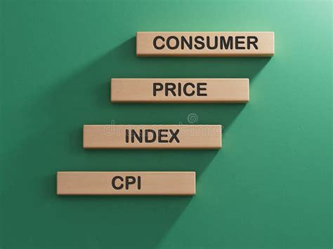 Cpi Consumer Price Index Symbol Concept Word Cpi On Wooden Blocks Business And Cpi Concept