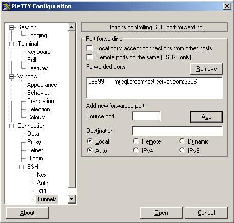 Use MySQL Gui Tools To Securely Connect To Remote Database Aaron Saray