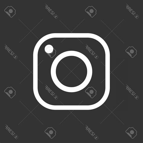 White Instagram Logo Vector At Collection Of White