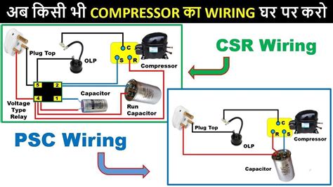 Easy To Follow Guide Air Compressor Capacitor Wiring Diagram Explained