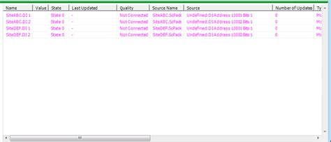 Geo SCADA Expert Tutorial Display A Queries List Via Virtual ViewX Using A Virtual ViewX Client