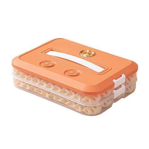 Stackable Cookie Storage Container With Clear Designs For Easy Viewing