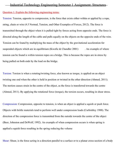 Engineeringassignmentstructures Engineering Stuvia Us