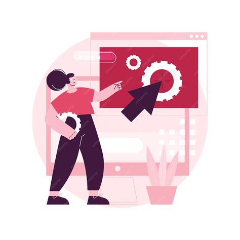 Premium Vector Copy Optimization Abstract Concept Vector Illustration