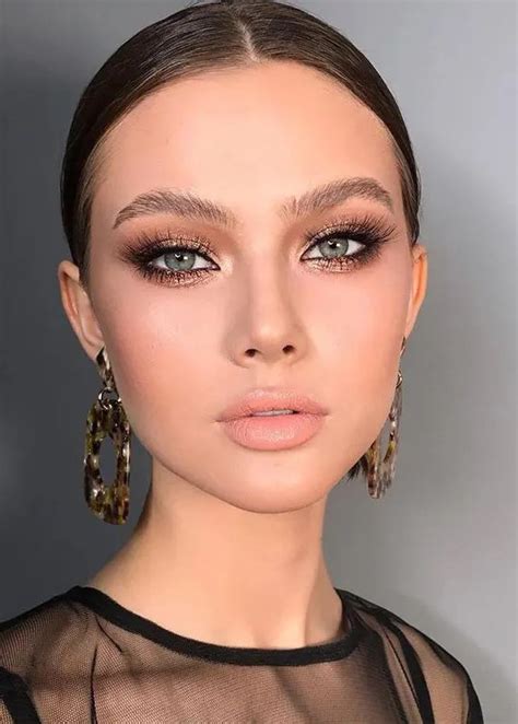 Brown Smokey Eye Makeup Wedding
