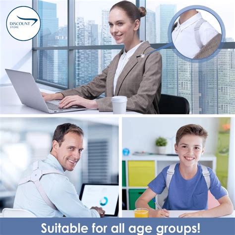 Smart Sensor Posture Corrector Belt Imported Discountstore