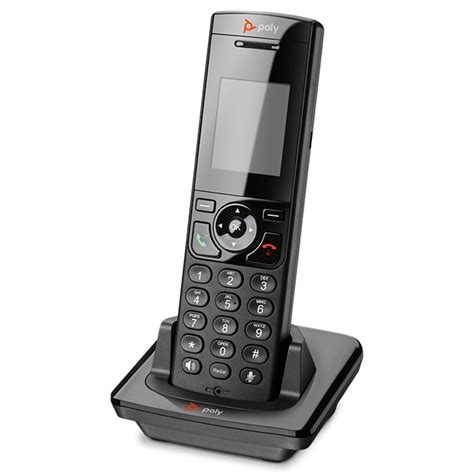 Polycom 2200 49235 001 Vvx D230 Dect Ip Phone Extra Handset