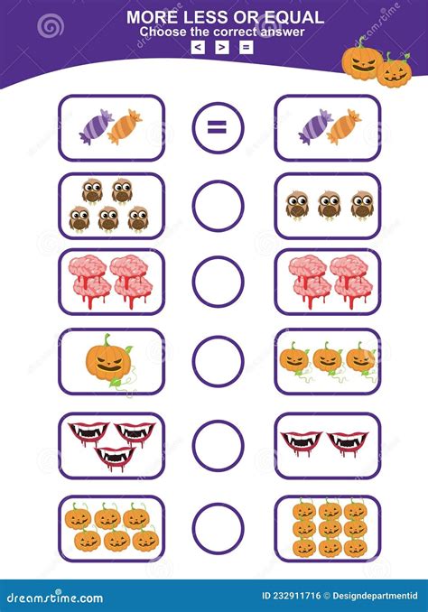 equal and not equal worksheets for kindergarten kindergarten worksheets