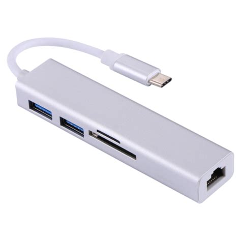 USB Type C To Ethernet Port USB Adapter Hub