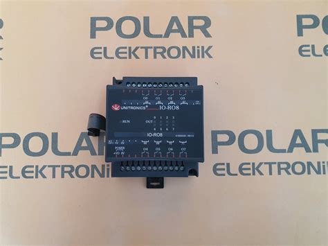 UNITRONICS IO RO8 24VDC DIGITAL I O MODULE Polar Makina Endüstriyel Elektronik Otomasyon