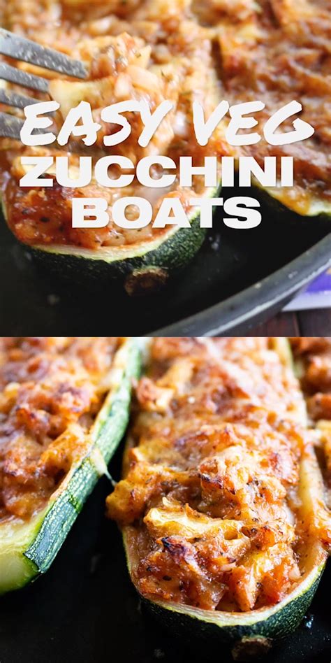 Vegetarian Stuffed Zucchini Boats With Rice Artofit