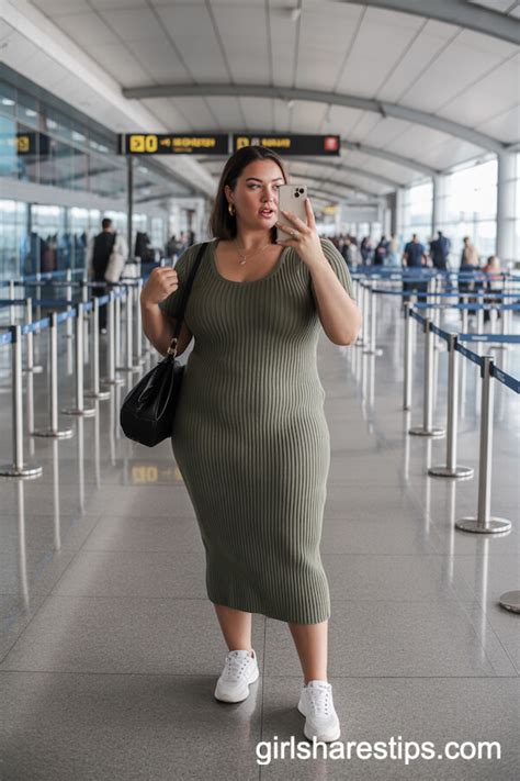 21 Stylish Plus Size Airport Outfit Ideas For Women Travel Chic