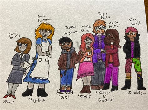 Tadc Cast Before The Circus By Turboshemp On Deviantart