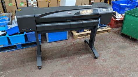 Hp Designjet 800 Wide Format Printer Model C7780b 42 Important