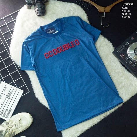 Hotเสื้อยืดแฟชั่น เสื้อแขนสั้นคอกลมซีซีดับเบิ้ลโอ S M L Xl ผ้าคอตตอนงานป้าย เสื้อยืดชายหญิง