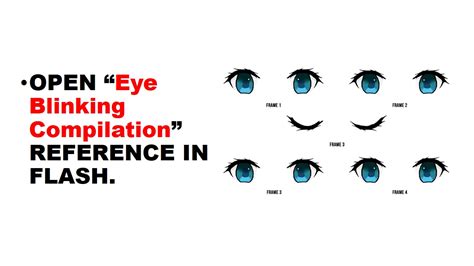 2D Animation Eye Blinking Animation TooDee Tutorials