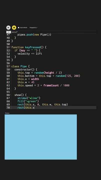 Coding Tutorial Flappy Bird Part 5 P5js Javascript Coding Youtube