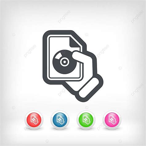 Download Button Icon Upload Button Sign Vector Upload Button Sign