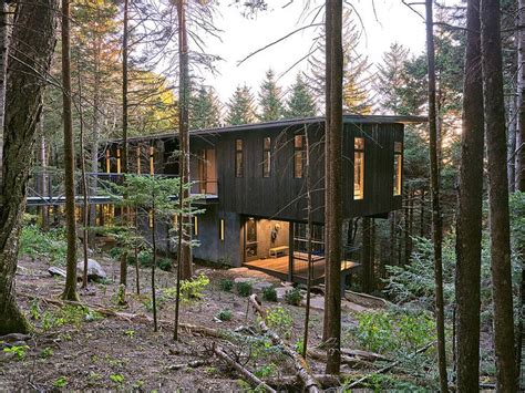 Spruce Ridge Cabin Eco Luxury Hidden In A Red Spruce Forest