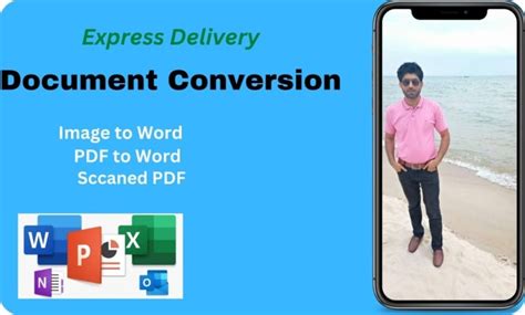 convert for you image text scanned text to word editable file by