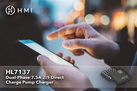 Hmi Introduces High Efficiency Low Voltage Fast Charging Ic For Li