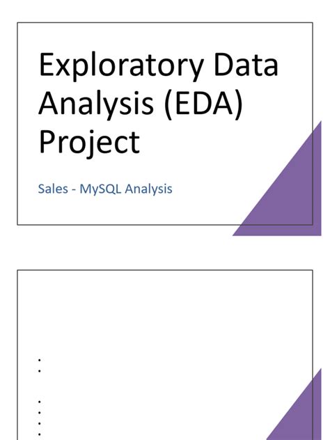 Eda On Sales Data Using Mysql And Power Bi Pdf Data Analysis Data Management Software