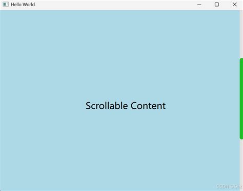 Qml指示控件：scrollbar与scrollindicatorqml Scrollbar Csdn博客