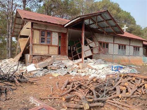 Mizzima ပုံအညွှန်း မတ်လ ၂၈ ရက် နေ့လယ် ၁ နာရီခန့်က စစ်ကိုင်းမြို့အနီး ဗဟိုပြု လှုပ်ခတ်ခဲ့သည့