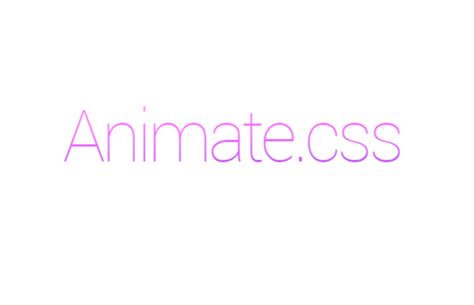 介紹一個簡單好用的動畫庫animatecss Css教學 Php中文網