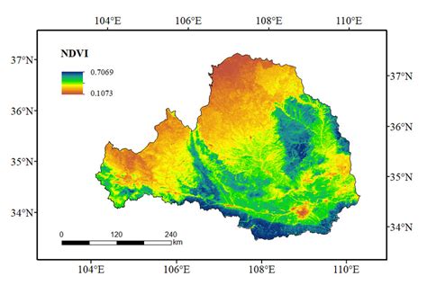 Spatial Distribution Of Annual Average Ndvi In The Wrb From 2002 To