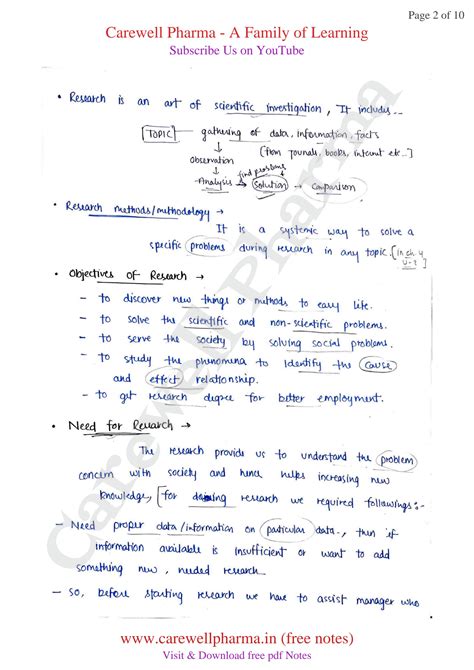 SOLUTION Chapter 2 Unit 3 Biostatistics And Research Methodology B Pharmacy 8th Sem Carewell