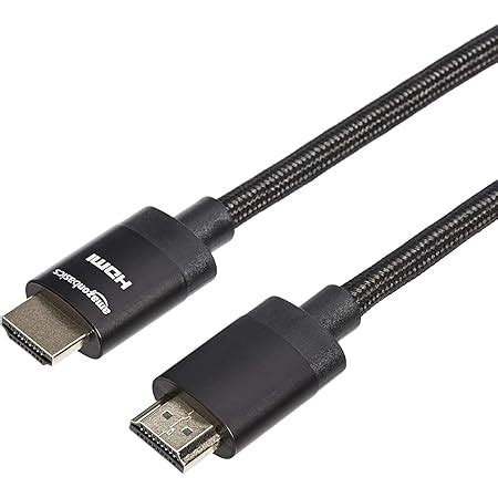 Amazon Com Amazon Basics High Speed HDMI Cable Gbps K Hz Feet Pack Of Black