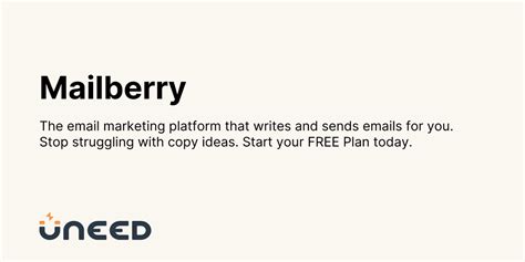 Mailberry On Uneed Uneed