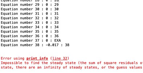 Permanent Shock Impossible To Find The Steady State Perfect
