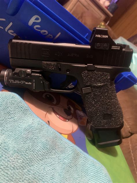 Glock X Feeding Extractor After Adding My RMR It Started Having Issues The Screws Are