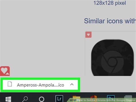 How To Get The Chrome Icon For Google Chrome With Pictures