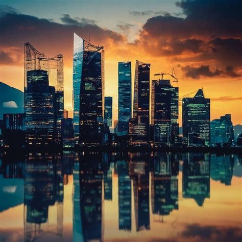 Trading Charts Show The Financial Data Premium Ai Generated Image