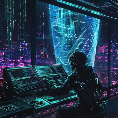 30 000 Hacker Futuristic World Pictures