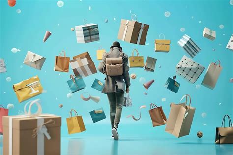 Premium Photo Ecommerce Era Illustrating The Online Shopping Paradigm Shift