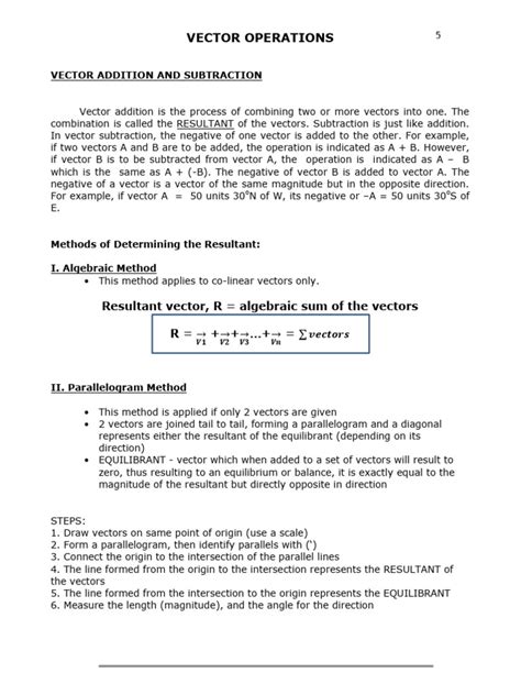 12 Vector Operations Pdf Euclidean Vector Trigonometric Functions