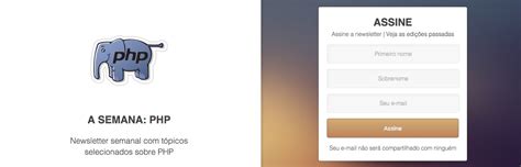 A Semana Php Newsletter Semanal Com Tópicos Sobre Php Phpit