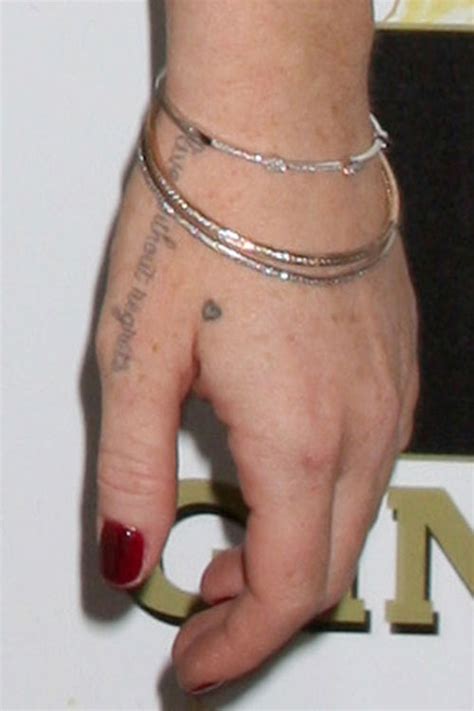 Lindsay Lohans 11 Tattoos And Meanings Steal Her Style