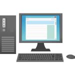 CRT Monitor Free SVG