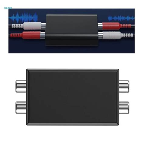 Ground Loop Noise Suppressor Anti Interference Ground Loop Isolator For