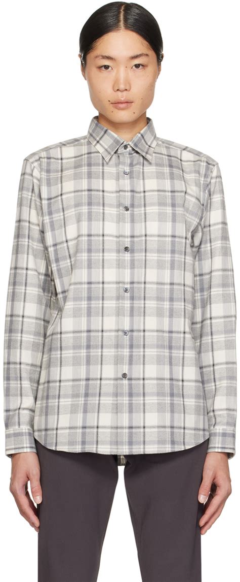 Theory Gray Irving Shirt Theory
