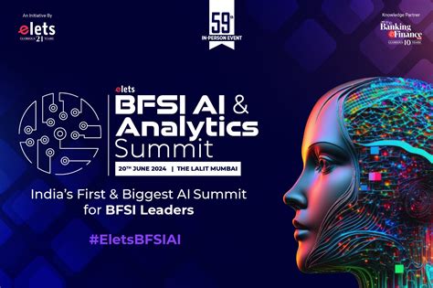 Elets To Host Elets Bfsi Ai And Analytics Summit In Mumbai Tomorrow Elets Bfsi