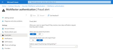 Report Suspicious Activity And Fraud Alert For Azure Mfa Janbakker Tech